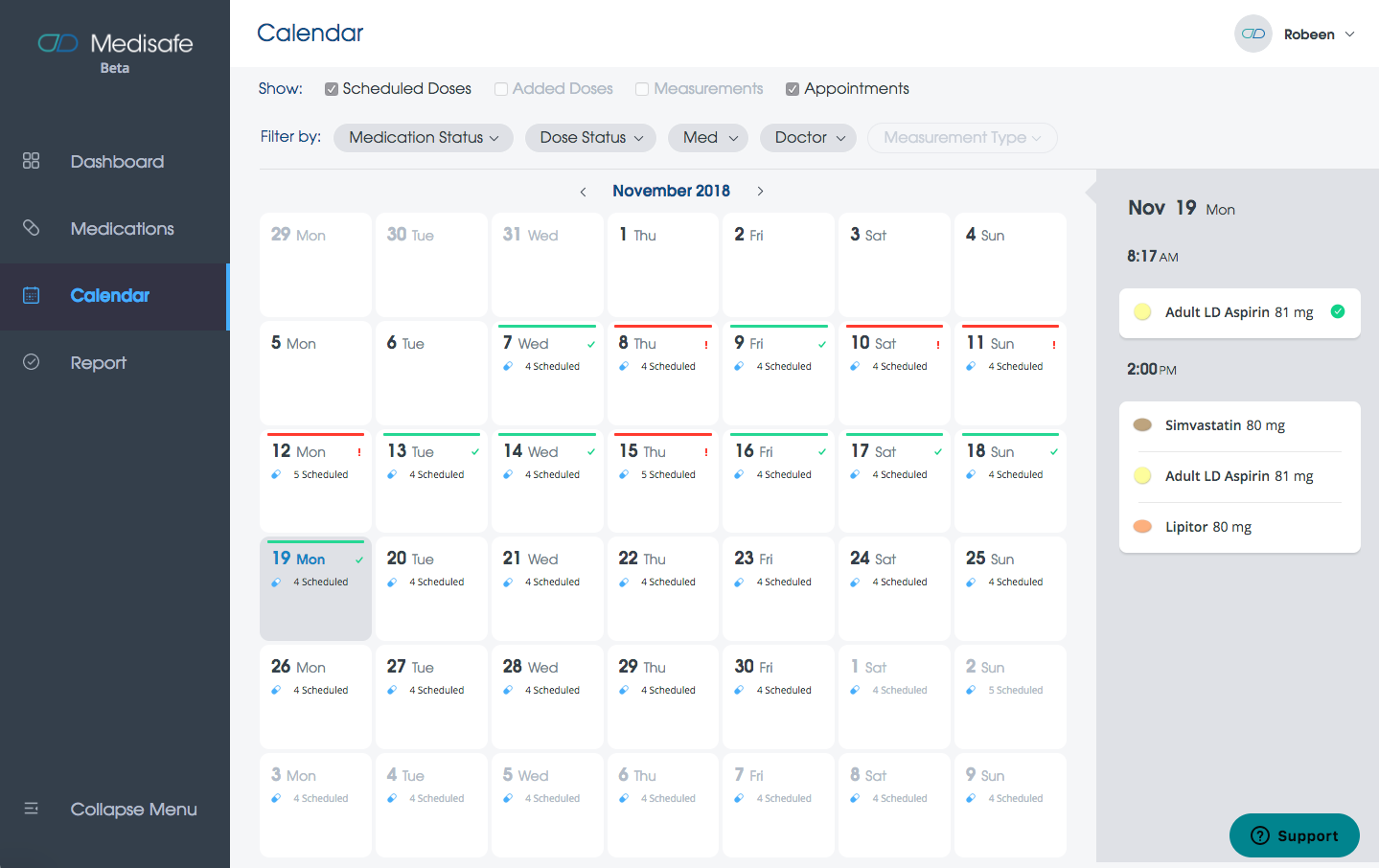 New Medisafe Web Portal (Beta) - MedisafeApp